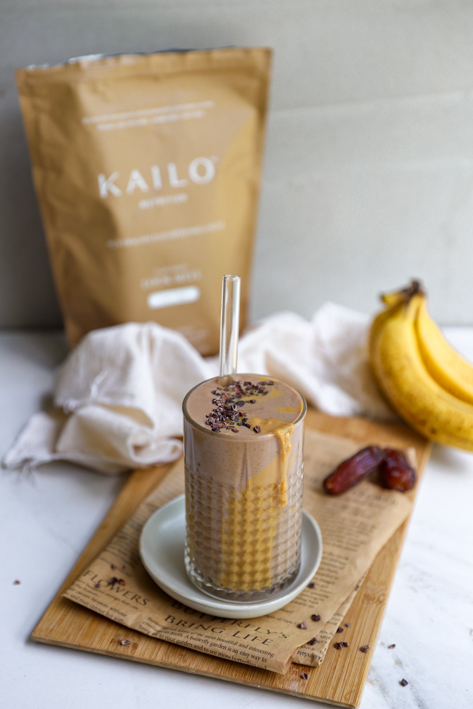 Peanut Butter, Cinnamon and Cacao Smoothie – KAILO Nutraceuticals Global