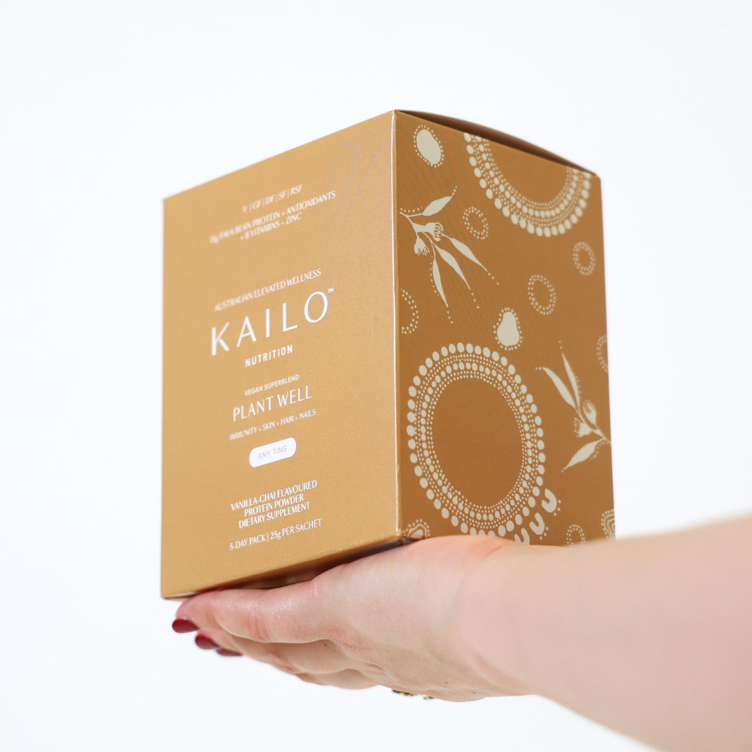 Plant Well (Plant Protein Super Blend) - Vanilla Chai 5 x 30g pack ...